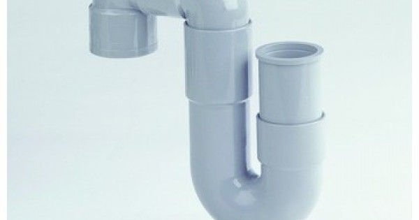 PVC Sifon universeel 50 mm